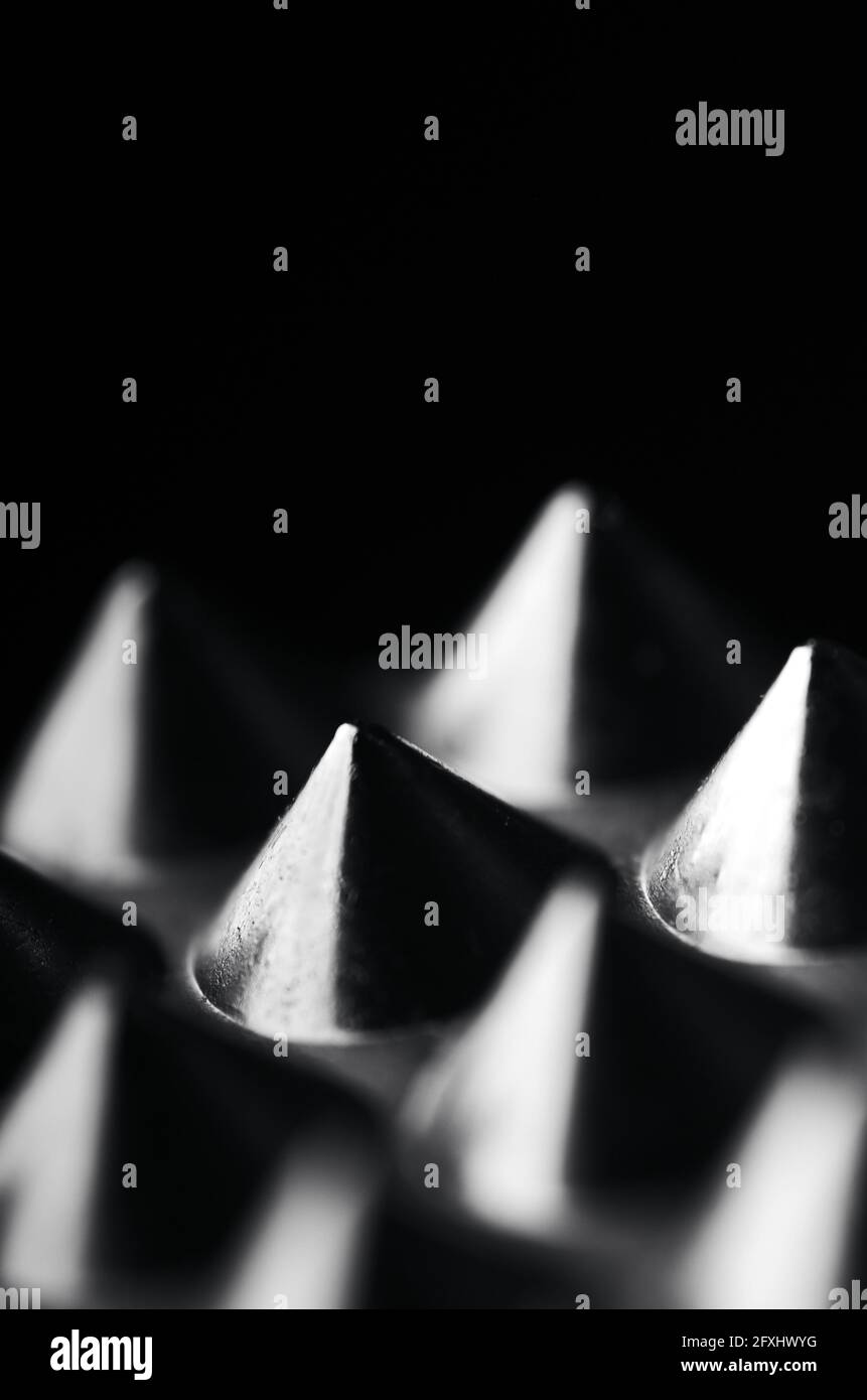 Abstract background of the steel in black Stock Photo - Alamy