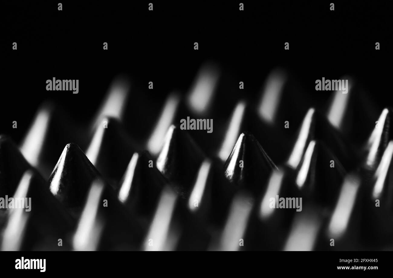 Abstract background of the steel in black Stock Photo - Alamy