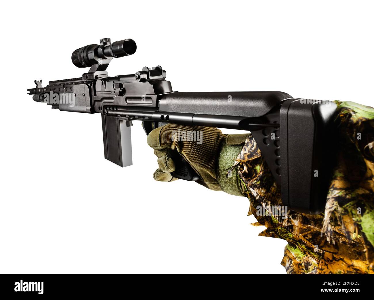 Holding gun first person hi-res stock photography and images - Alamy