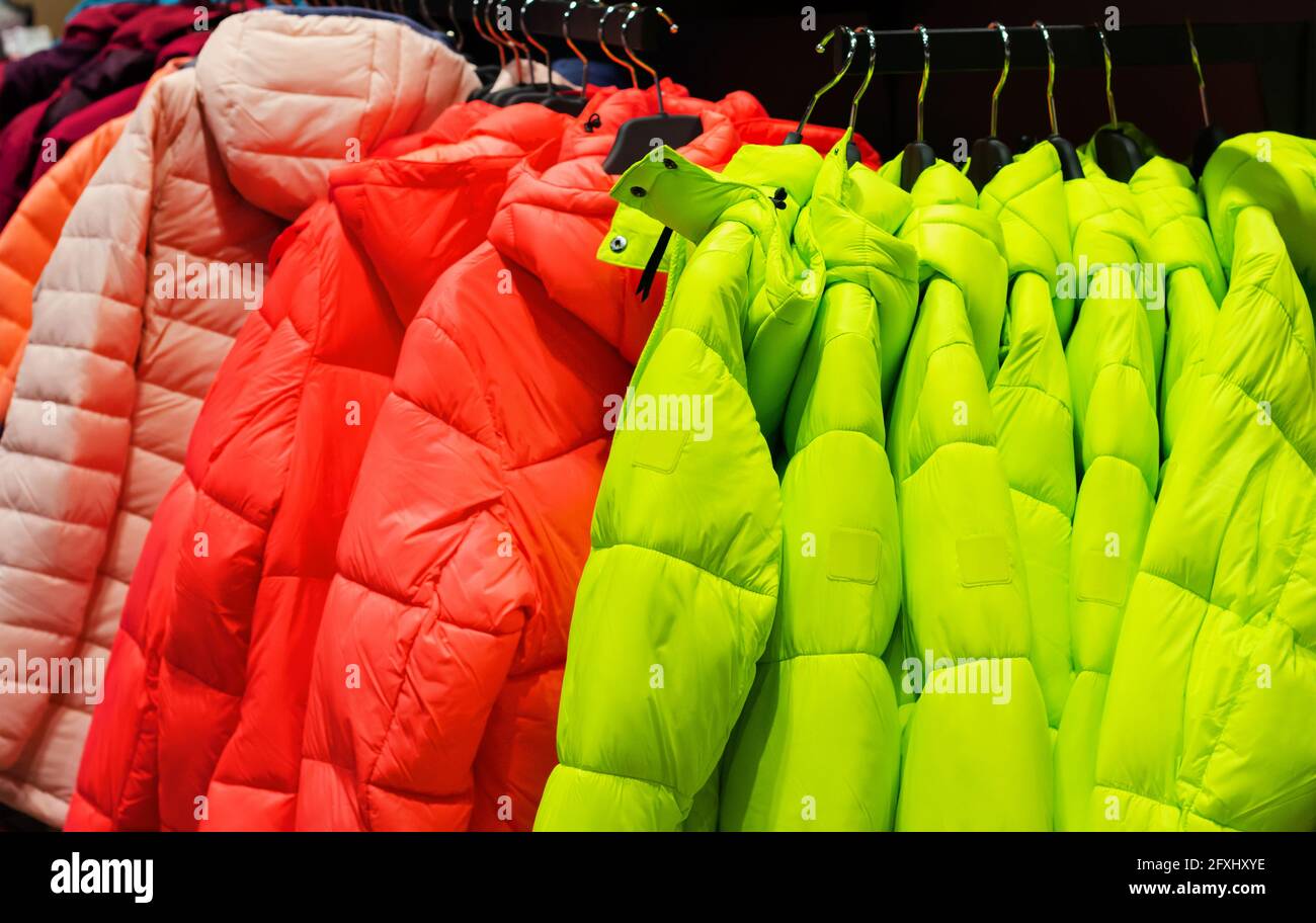 Winter Jackets High Resolution Stock Photography and Images - Alamy