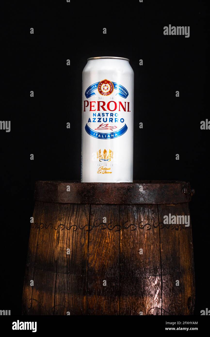 Peroni can hi-res stock photography and images - Alamy