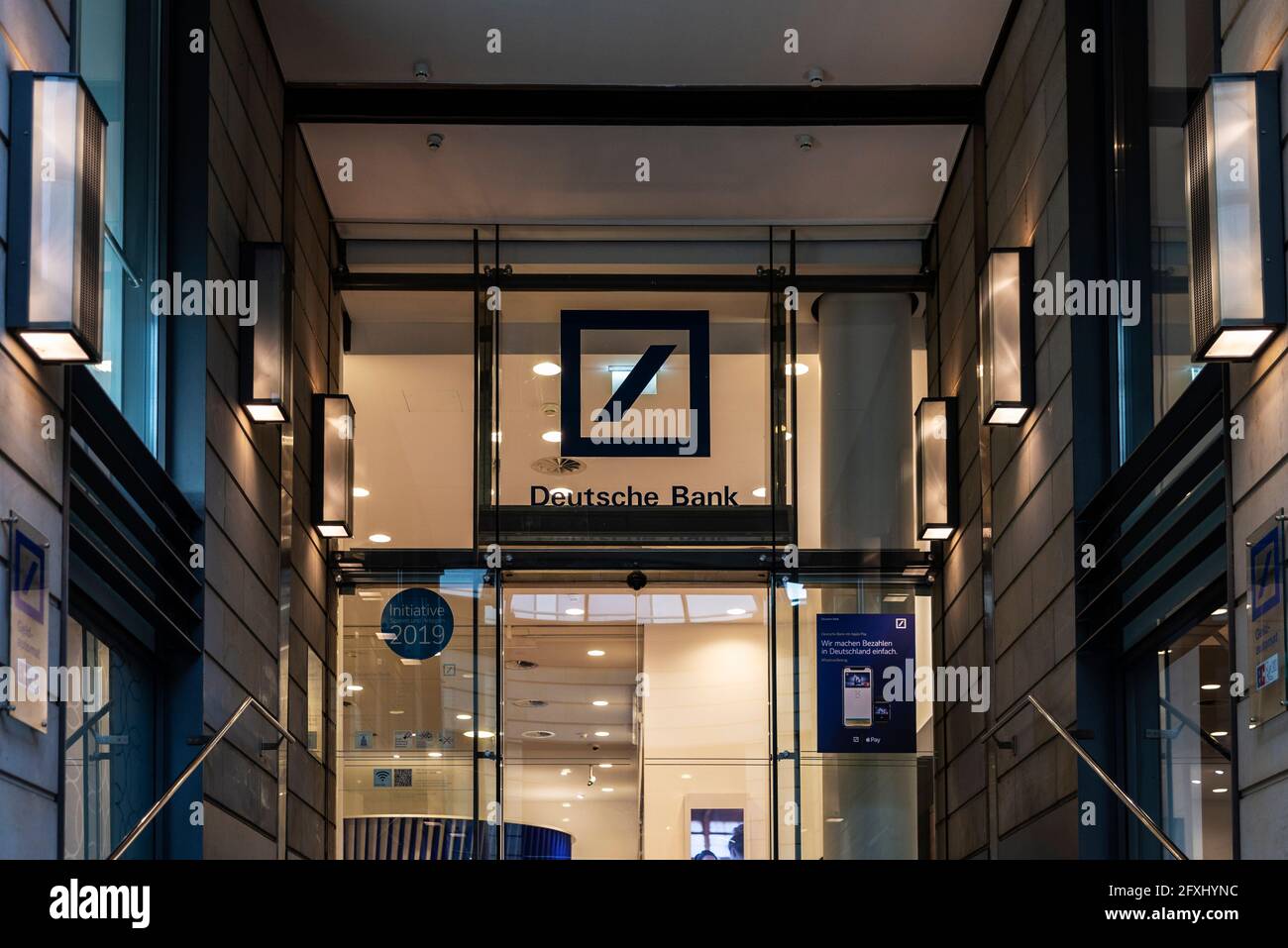 Deutsche bank germany sign hi-res stock photography and images - Alamy