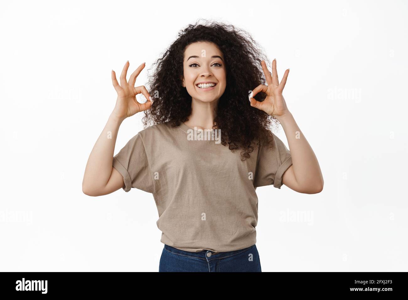 Girl praising hi-res stock photography and images - Alamy