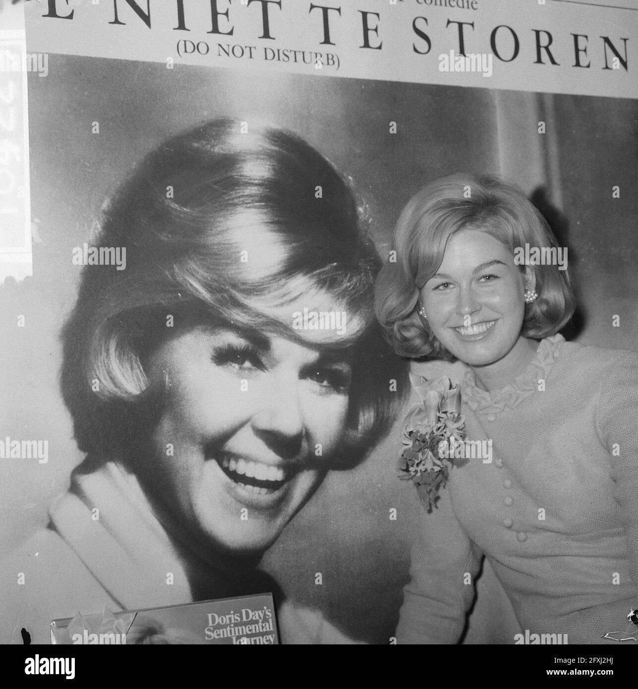 Winner of the Doris Day pageant, 23-year-old Lidy Spaargaren from ...