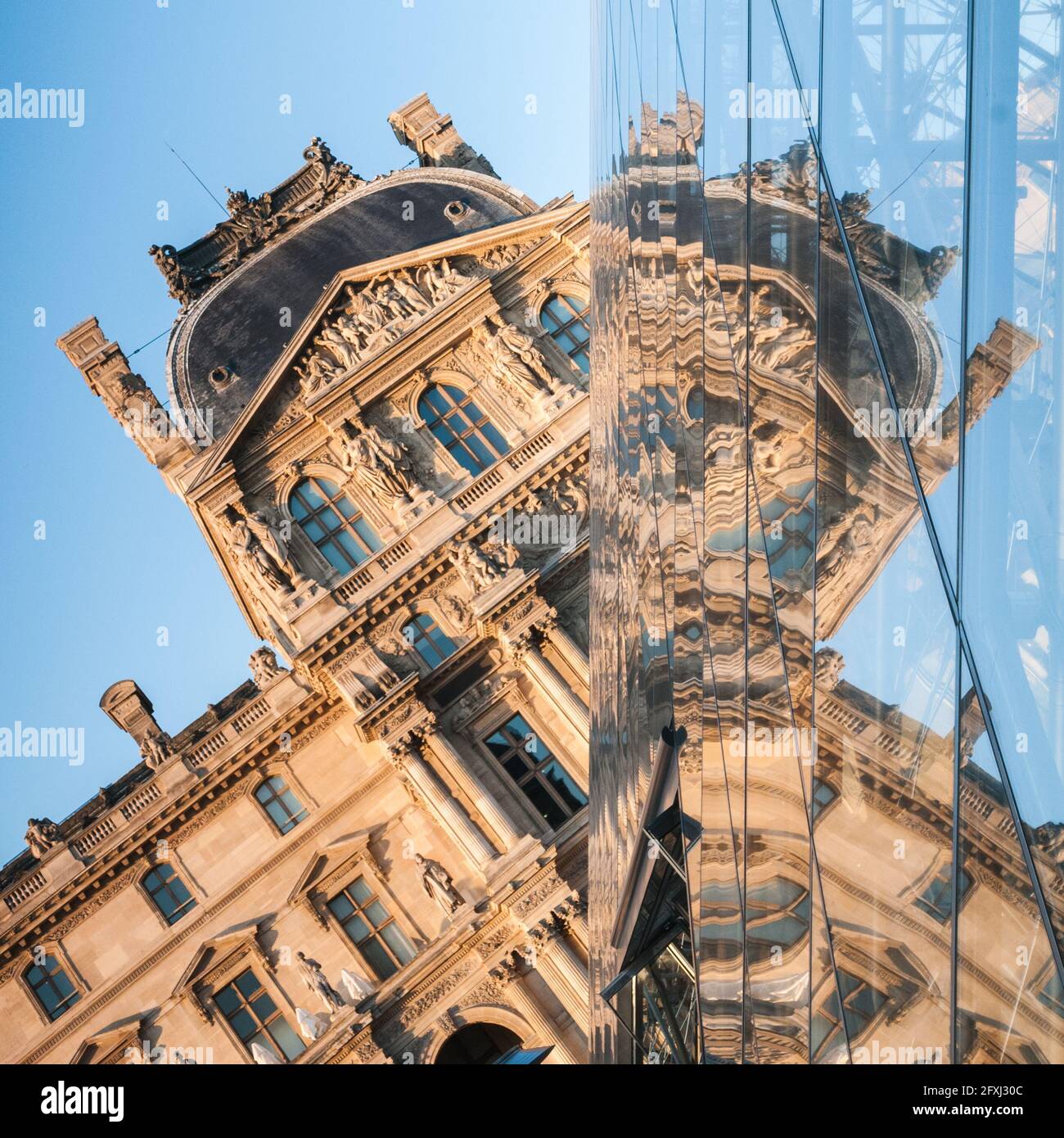 Louvre architecture hi-res stock photography and images - Alamy