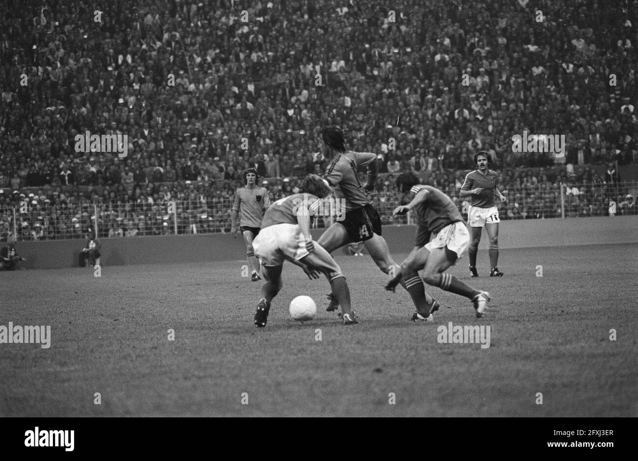 World Cup 74, Netherlands v Sweden 0-0, Johan Cruijff in action, June ...