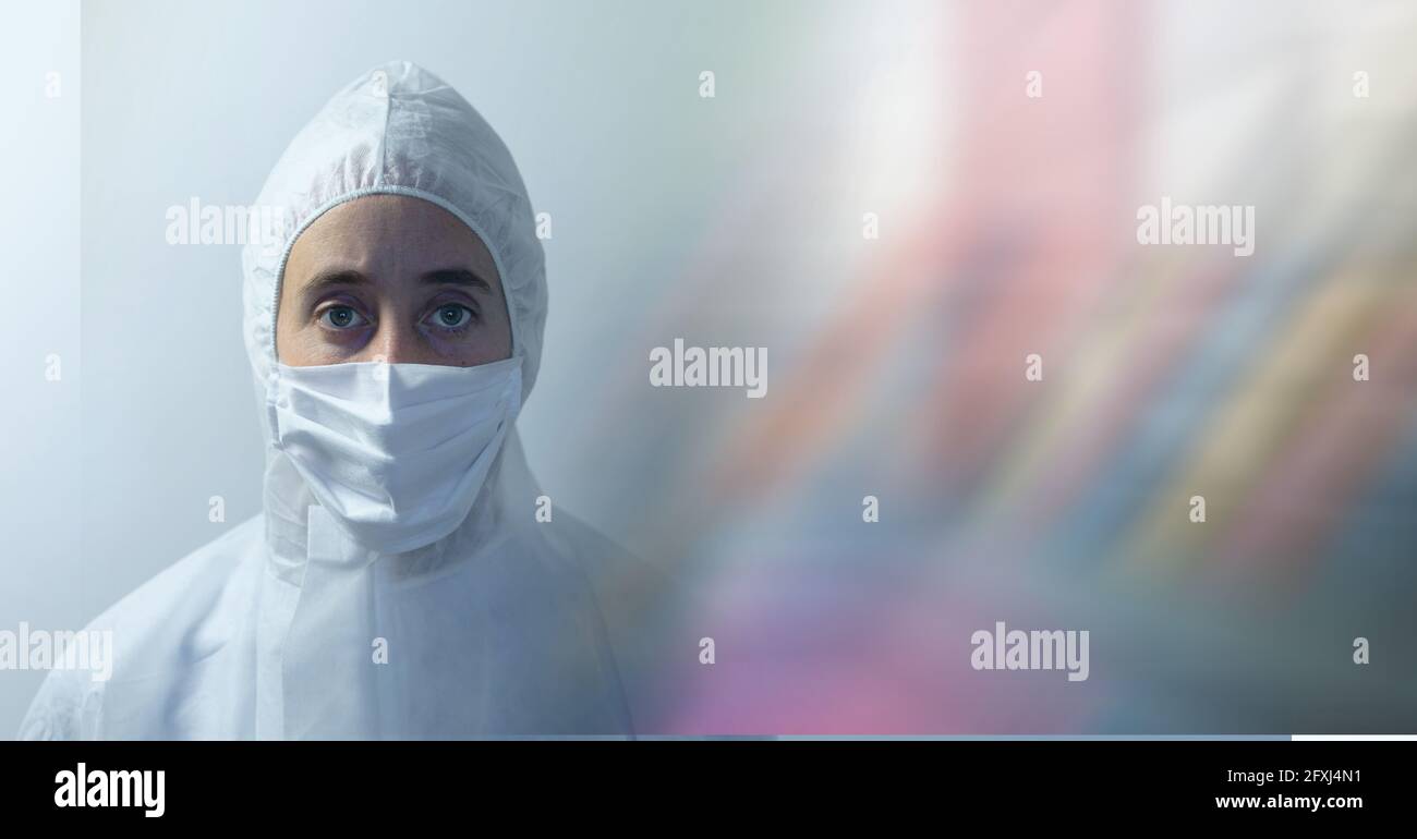Covid ppe blurred image hi-res stock photography and images - Alamy