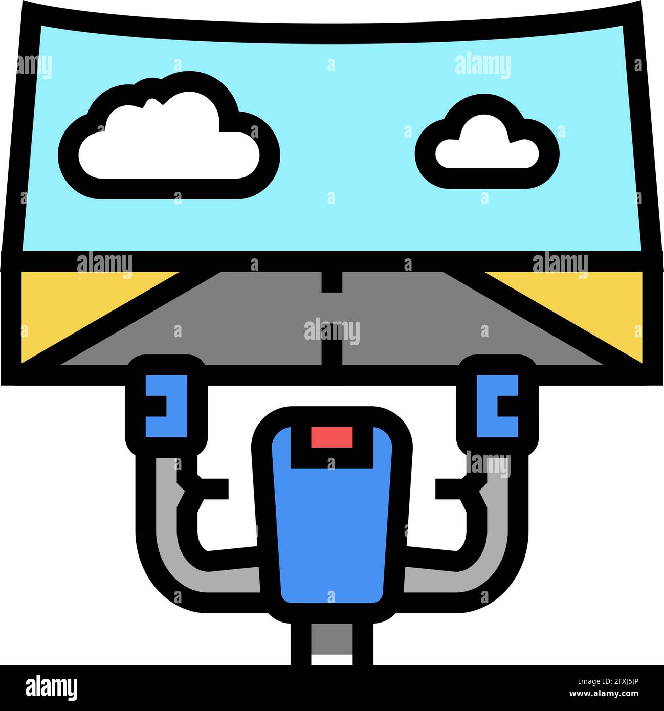 Flight simulator Stock Vector Images - Alamy