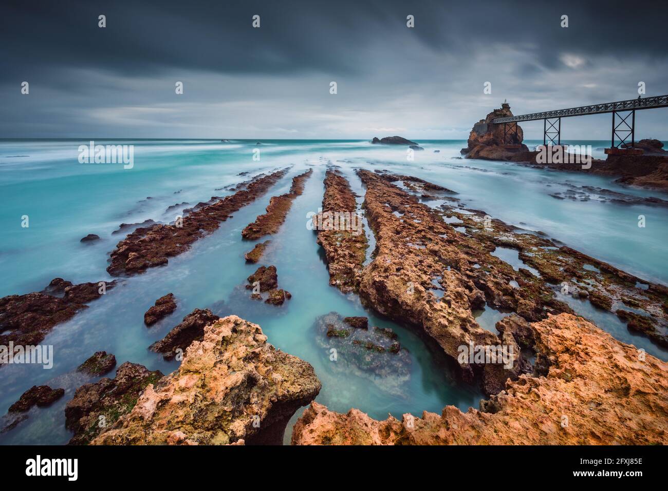 FRANCE, ATLANTIC PYRENEES (64), NEW AQUITAINE, BASQUE COUNTRY, BIARRITZ ...