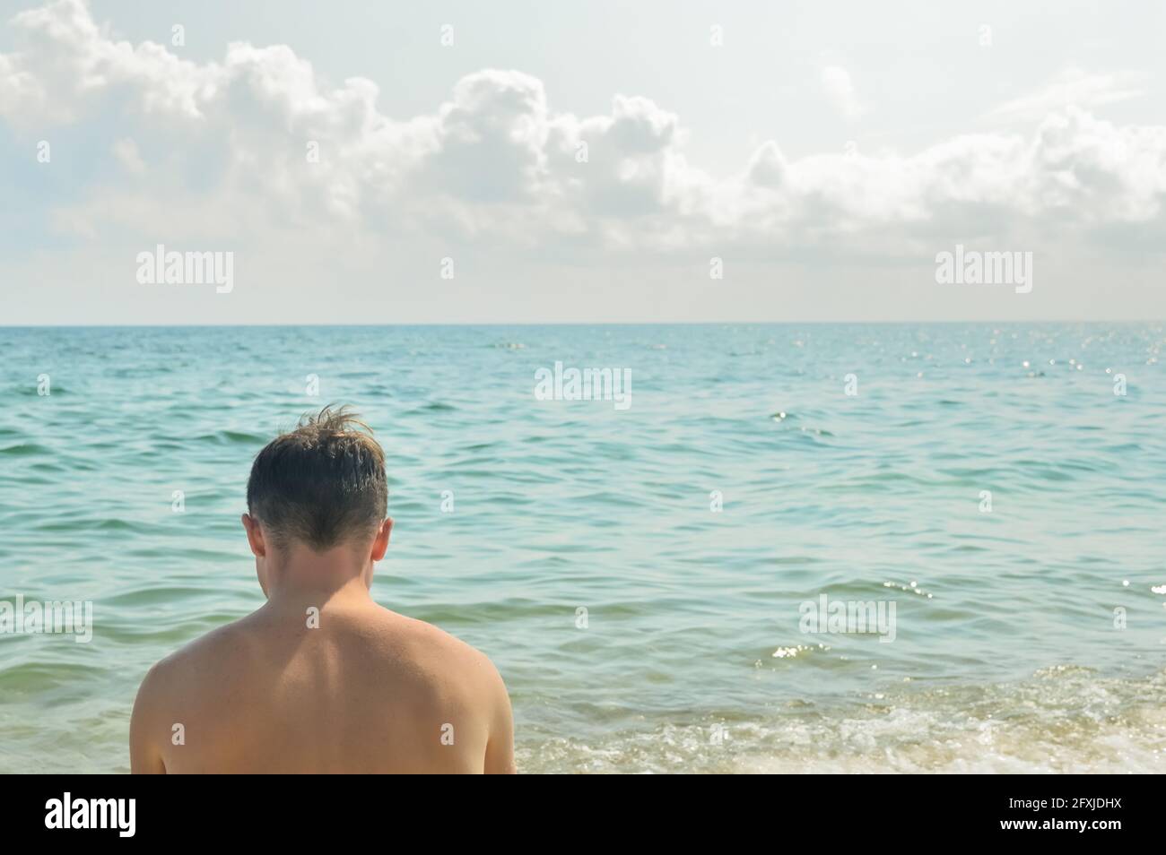 Calm sea background hi-res stock photography and images - Alamy