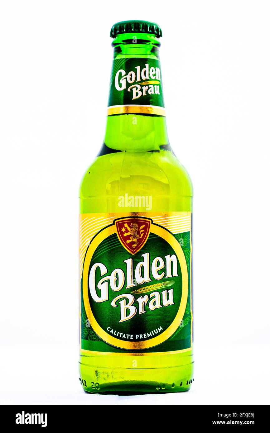 Golden brau bottle hi-res stock photography and images - Alamy