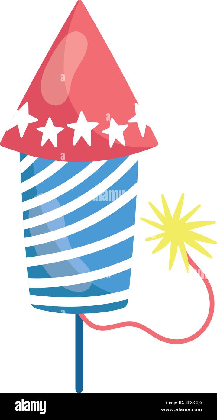 firework rocket celebration Stock Vector Image & Art - Alamy