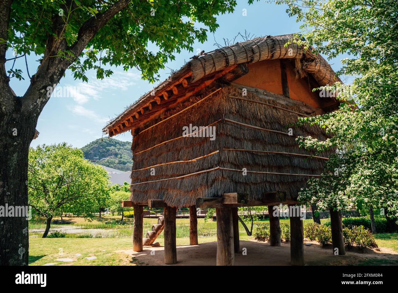 Gimhae, Korea - April 24, 2021 : Spring of Bonghwangdae Park ...