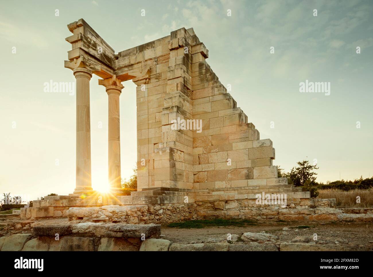 The Sanctuary of Apollo Hylates in Limassol, Cyprus Stock Photo - Alamy