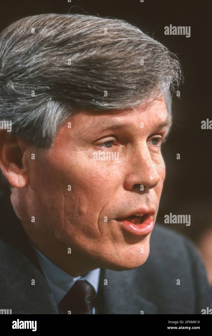 WASHINGTON, DC, USA, MARCH 19, 1991 - U.S. Senator Connie Mack (R ...
