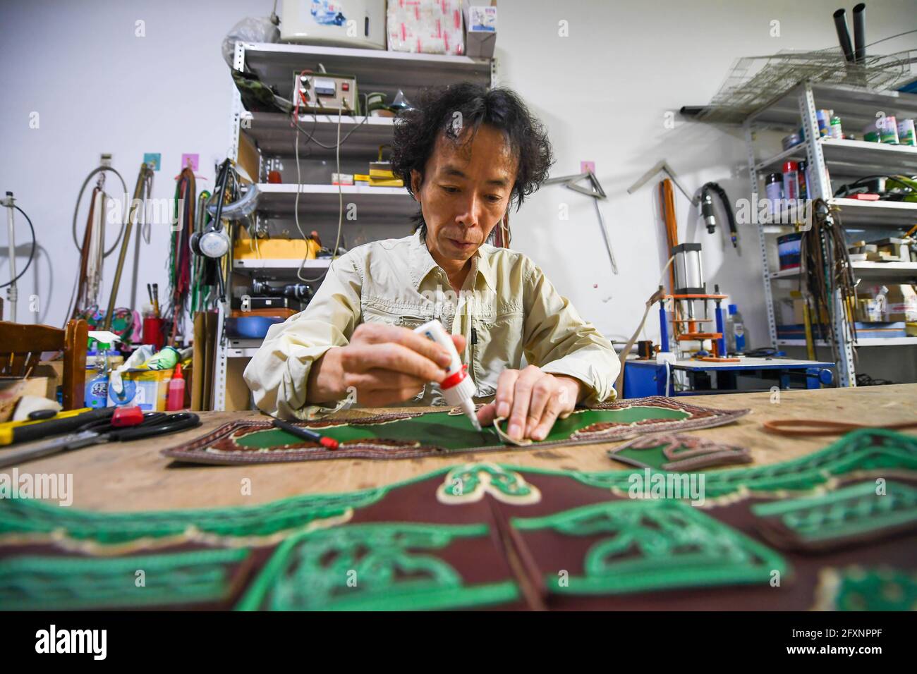Mongolian handicrafts hi-res stock photography and images - Alamy