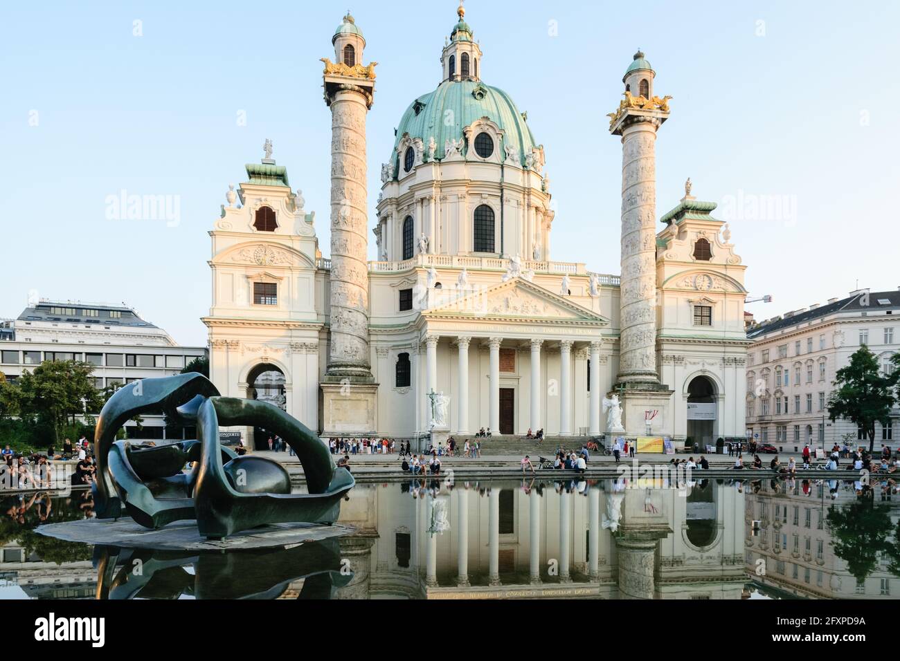 Karlskirche architecture hi-res stock photography and images - Alamy