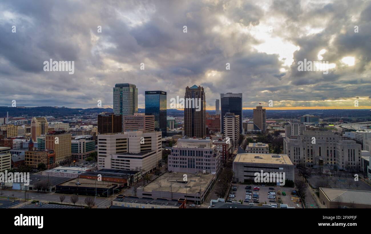 Downtown Birmingham, Alabama Stock Photo - Alamy
