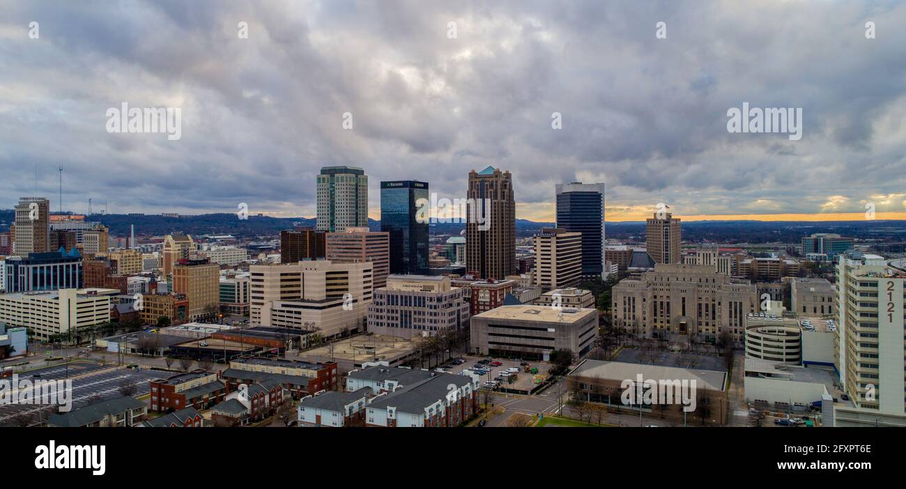 Birmingham alabama aerial hi-res stock photography and images - Alamy