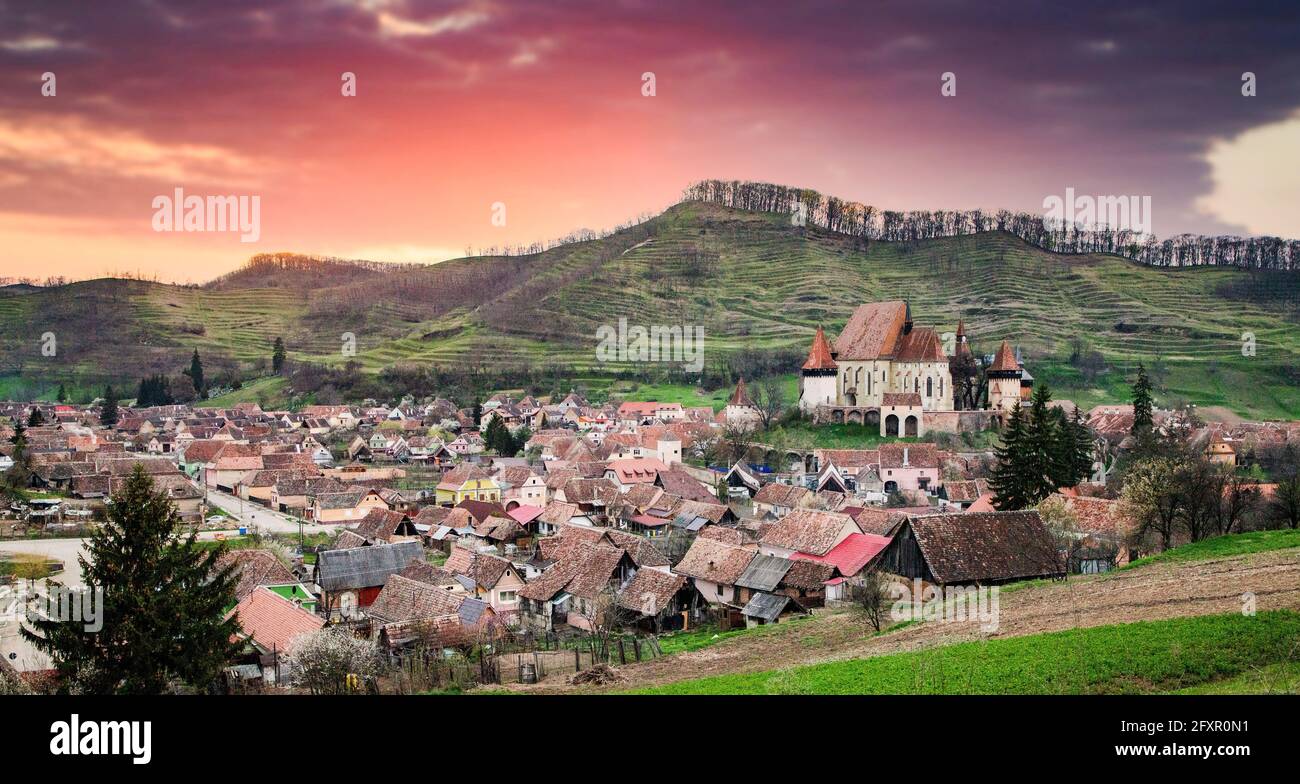 Biertan, village with fortified churches, UNESCO World Heritage Site ...