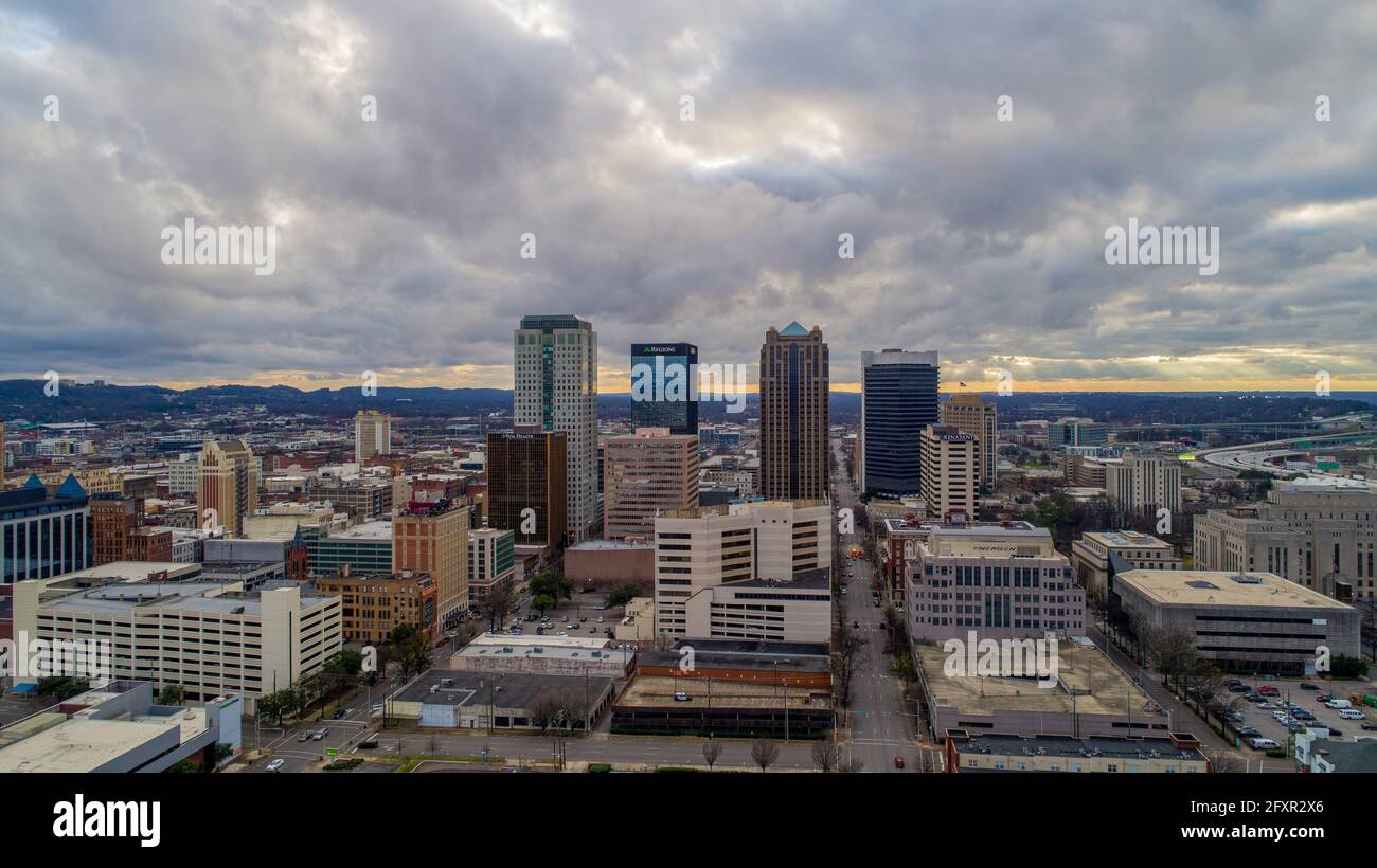 Downtown Birmingham, Alabama Stock Photo - Alamy
