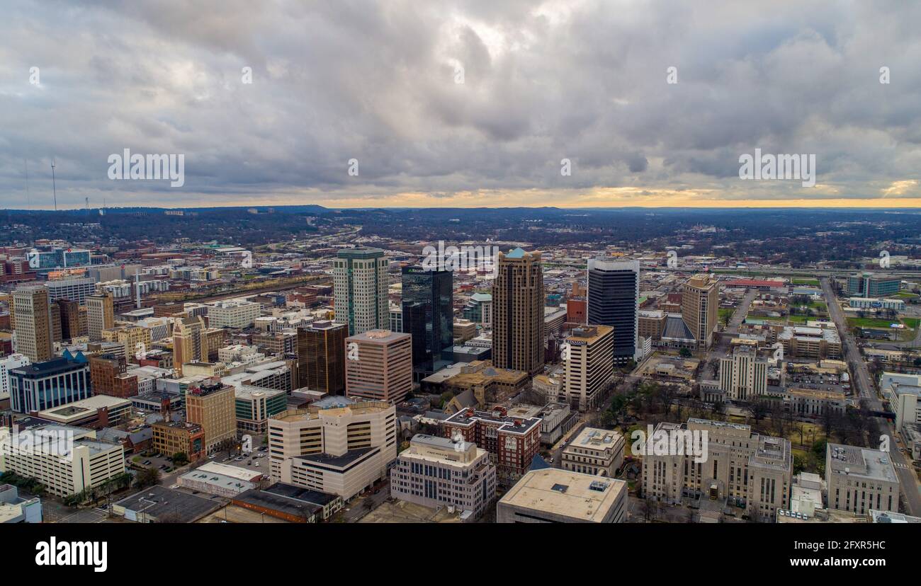 Birmingham Alabama Aerial High Resolution Stock Photography and Images ...