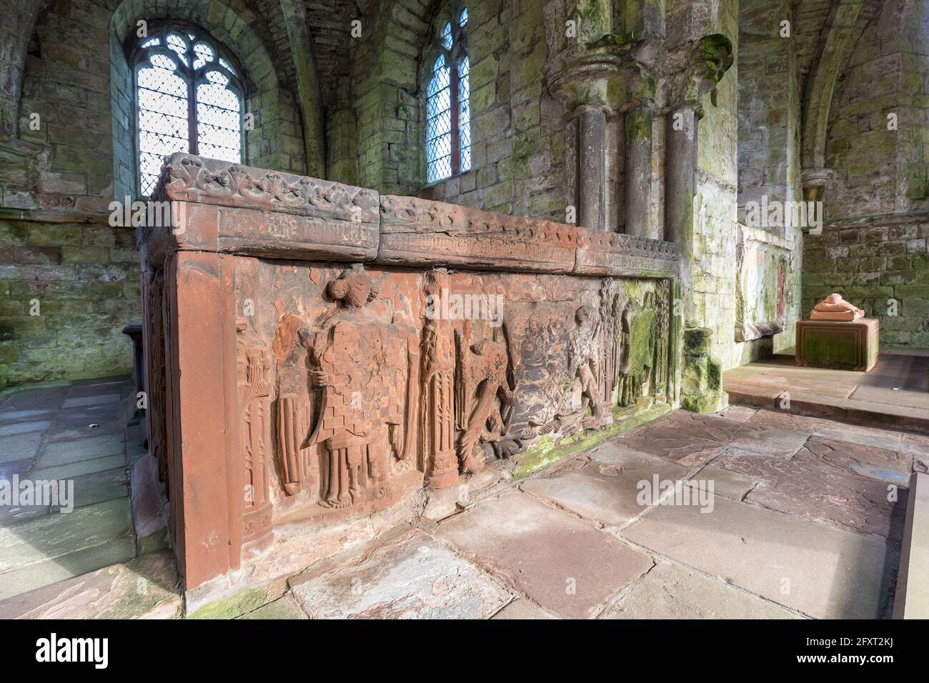 Tomb of Sir Humphrey Dacre and Lady Mabel, north transept chapel ...