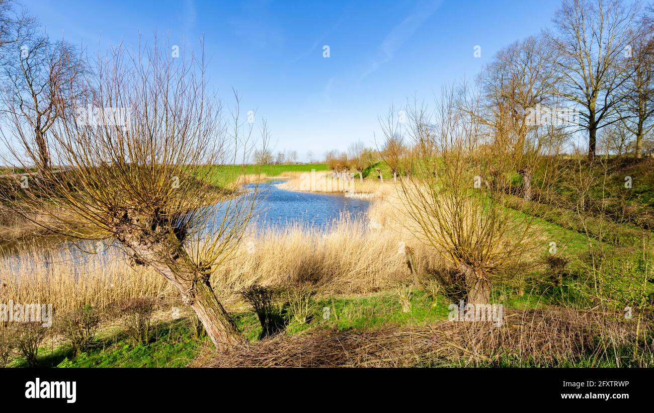 Scenics around Fort Everdingen in the Netherlands Stock Photo - Alamy