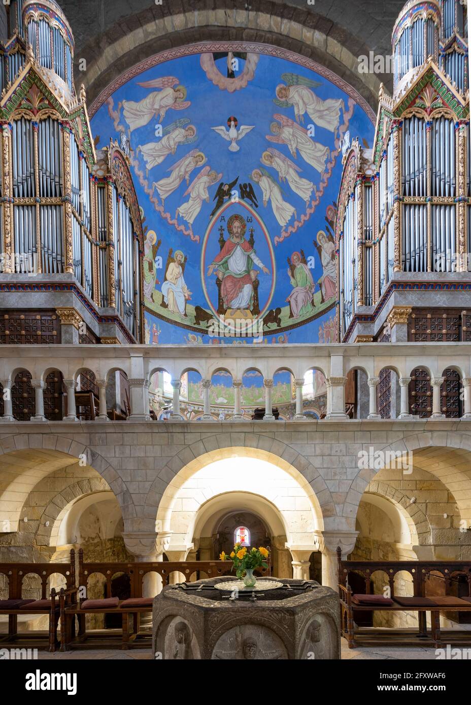 Nave Of The Church Of Saint Cyriakus