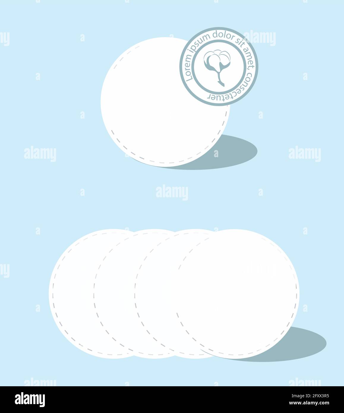 Top view on hygiene Stock Vector Images - Alamy