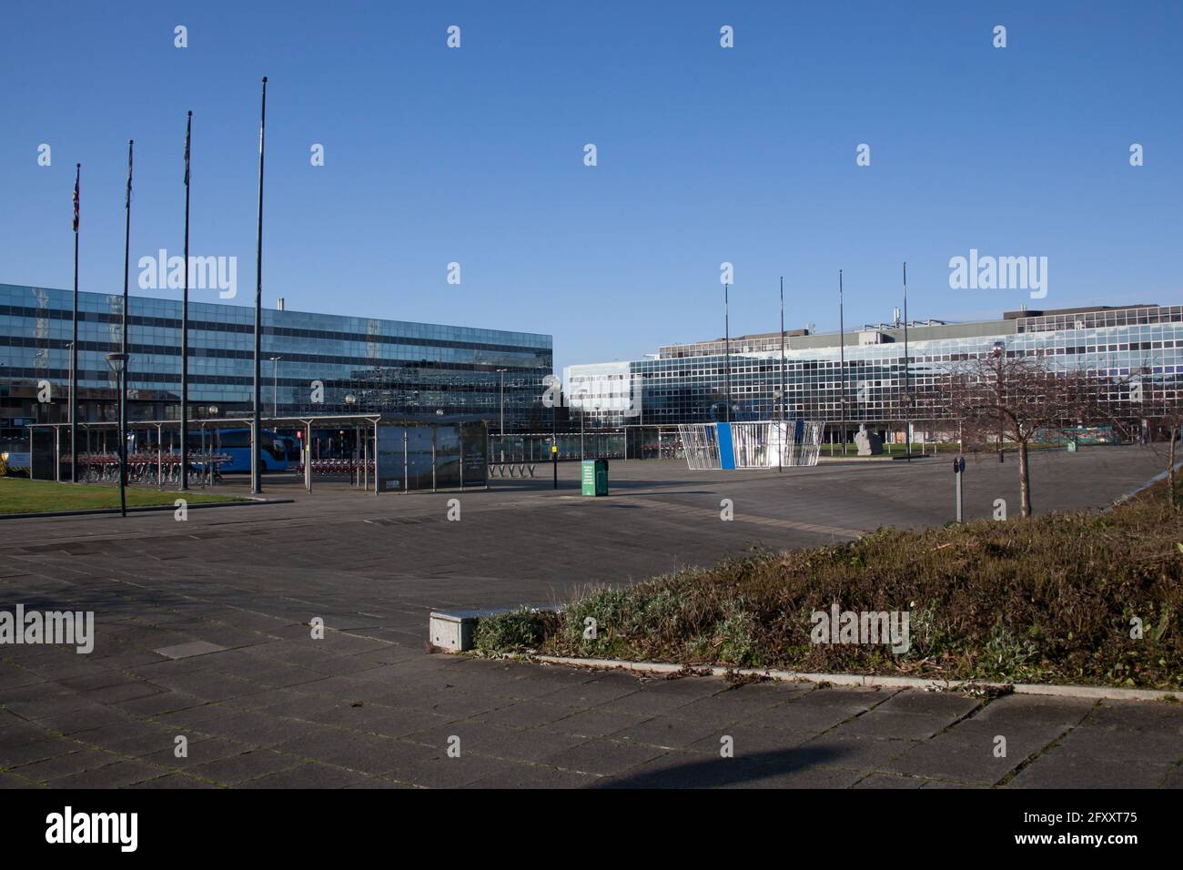Milton Keynes Central Railway Station in Buckinghamshire, UK Stock ...