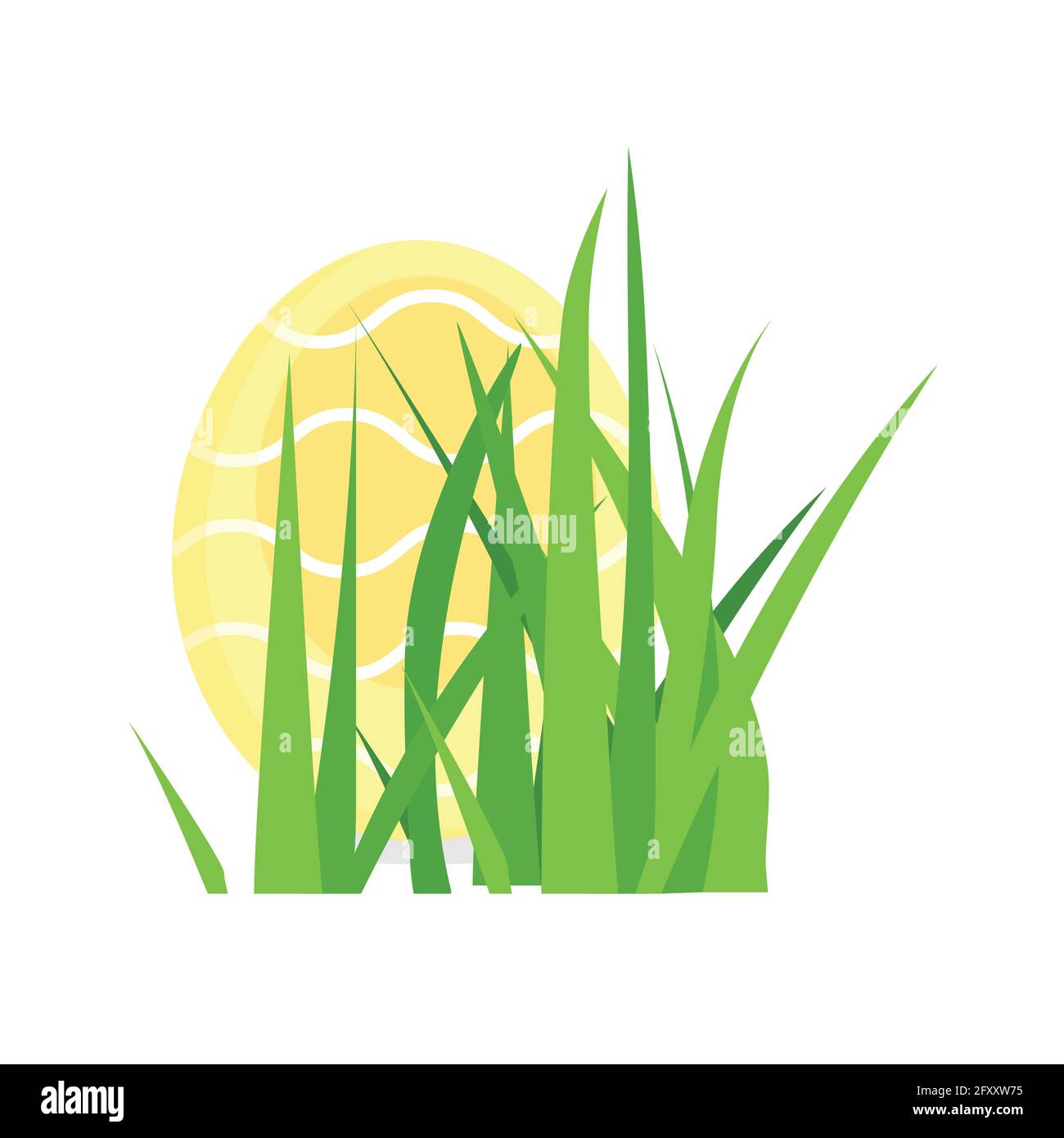 Grass egg Stock Vector Images - Alamy