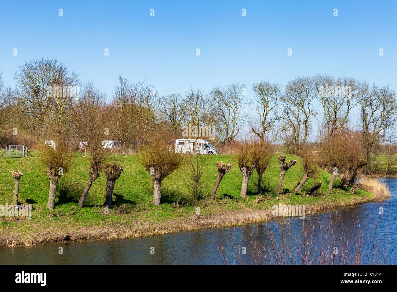 Scenics of Fort Everdingen in the Netherlands Stock Photo - Alamy