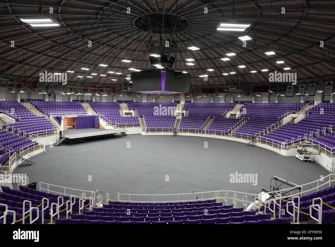 A general view of the William Nicks building interior on the campus of ...