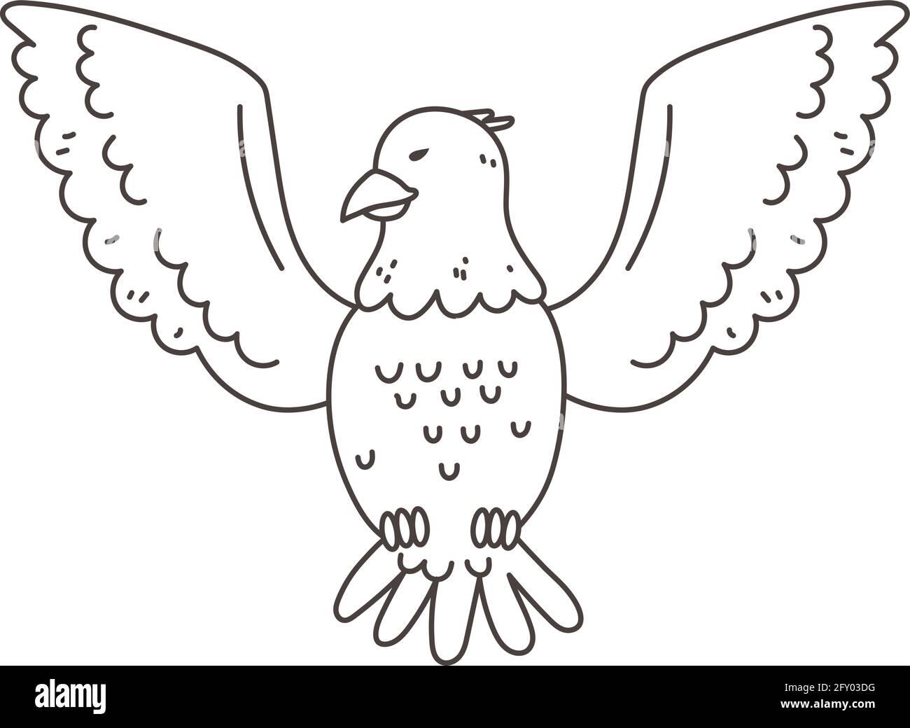 bald eagle outline Stock Vector Image & Art - Alamy