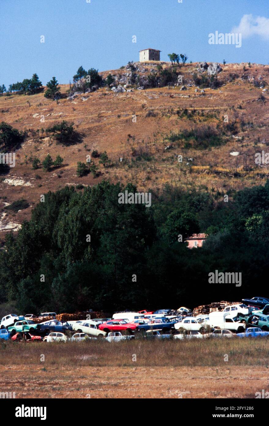 Umbria, Italy 1985 Stock Photo - Alamy