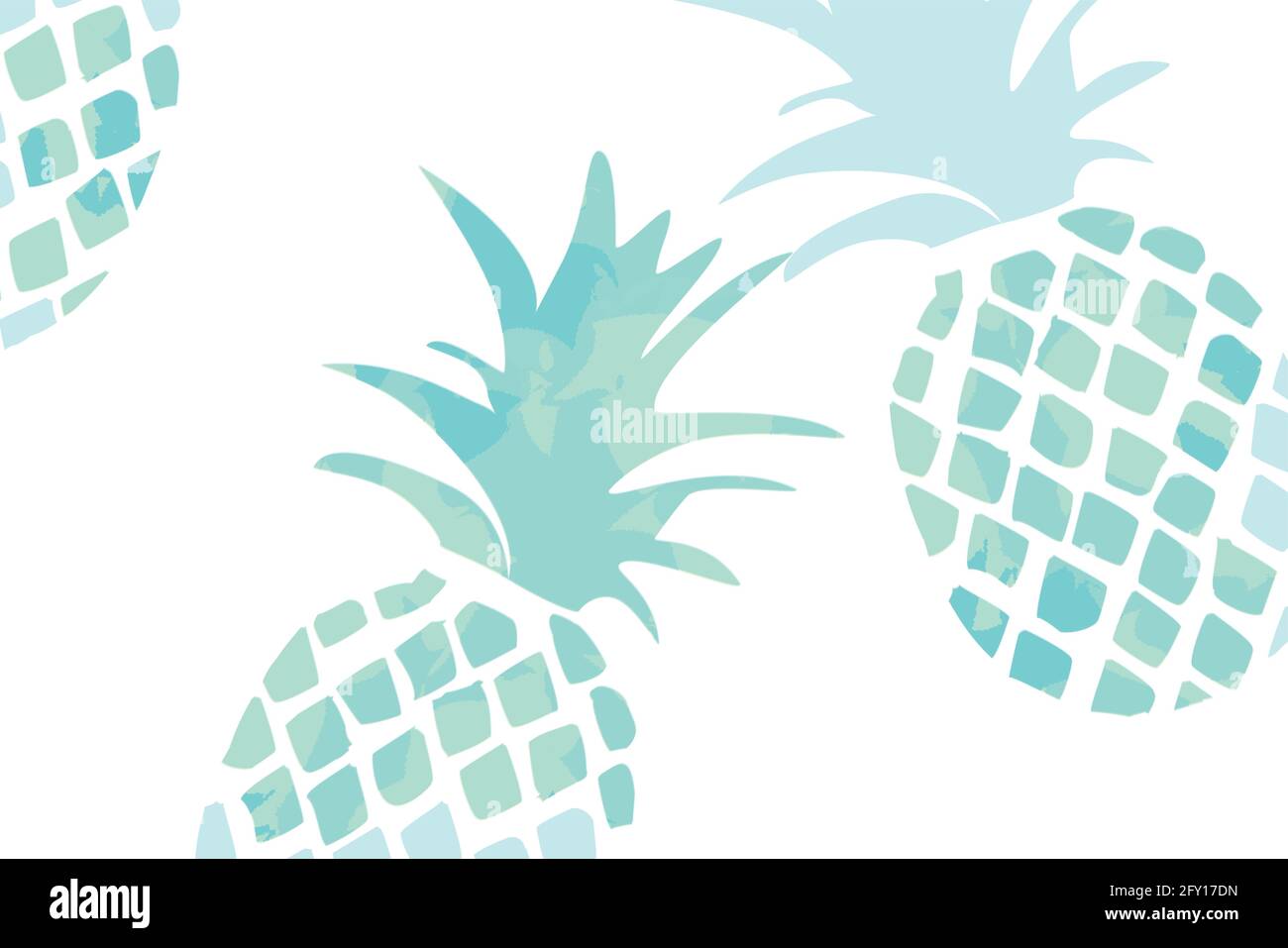 Pineapple exotic fruit background for typography, t-shirt and graphics ...