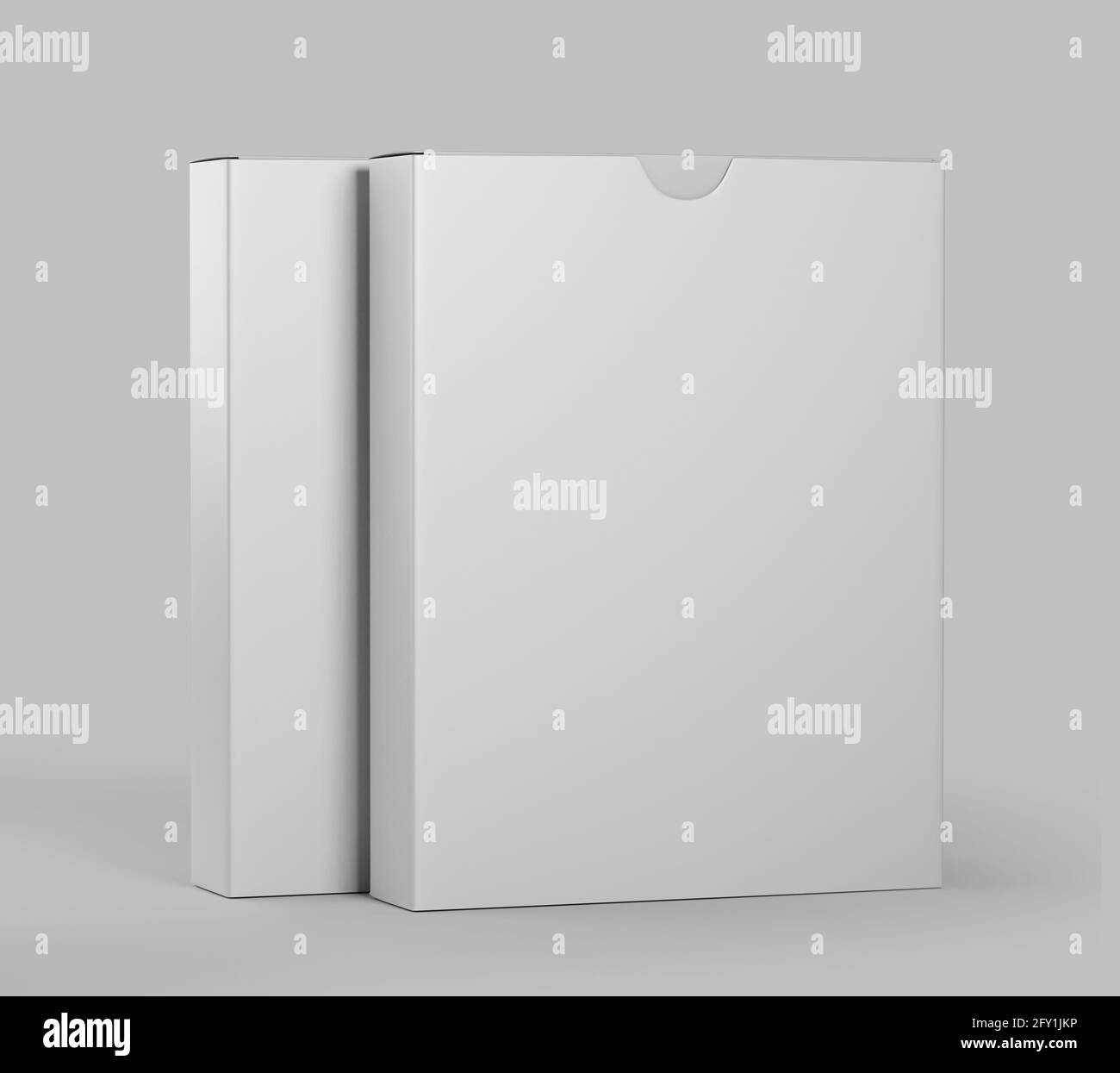 Blank Flat Carton cardboard Box Mockup, White Software Box, package ...