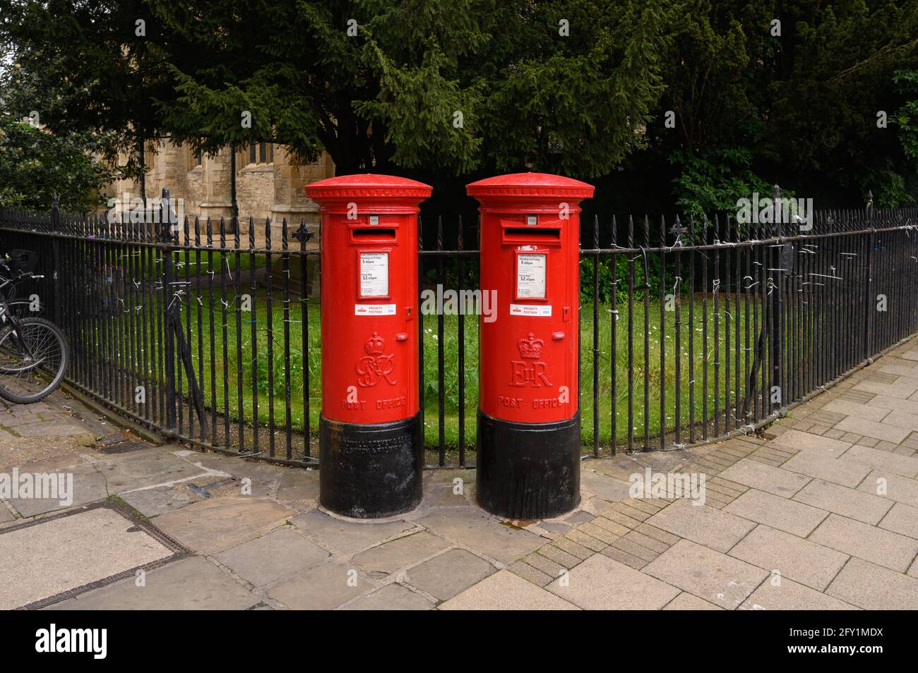 Pair of post boxes hi-res stock photography and images - Alamy