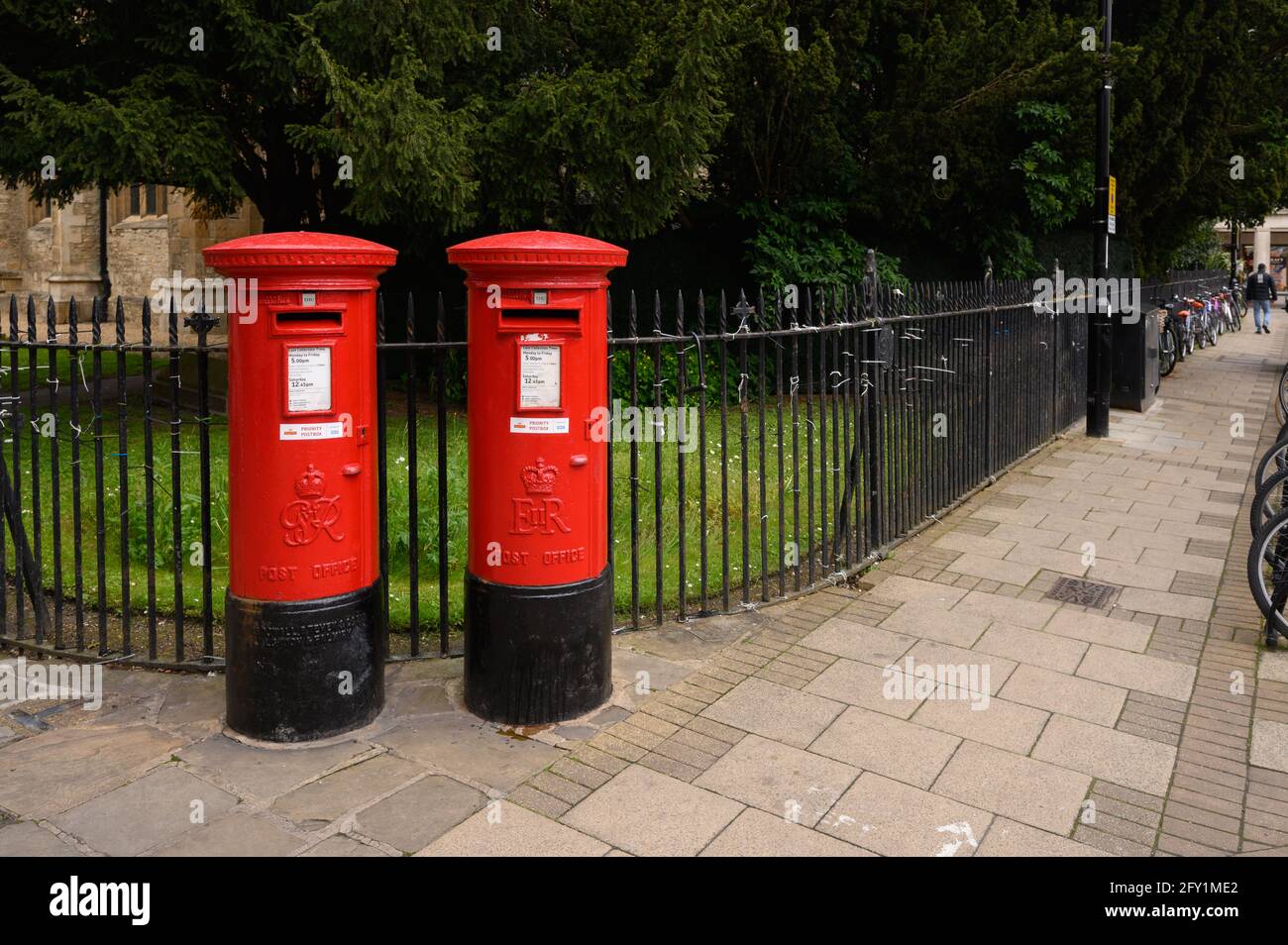 Pair of post boxes hi-res stock photography and images - Alamy