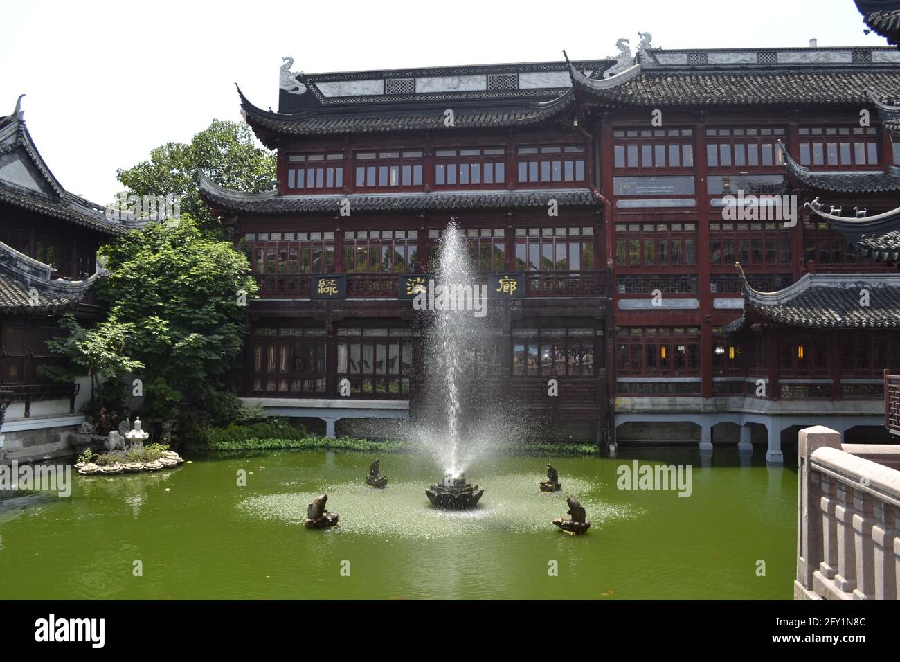 Chinese buildings with fine Chinese ancient architecture in China Stock ...