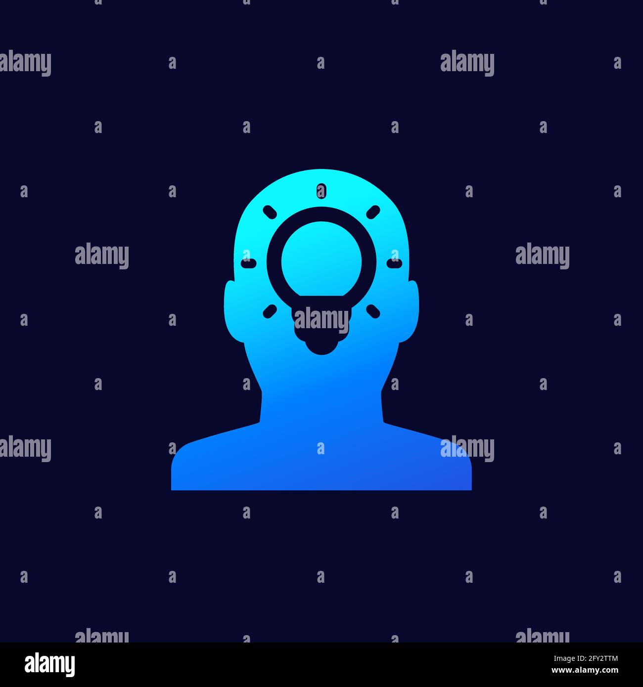 idea, insight icon for web Stock Vector Image & Art - Alamy