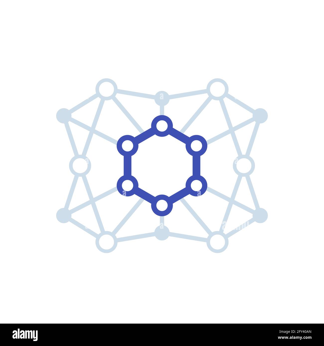 graphene material icon on white Stock Vector Image & Art - Alamy