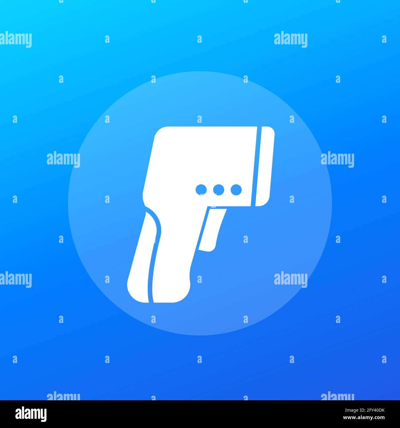 infrared thermometer gun icon, vector Stock Vector Image & Art - Alamy