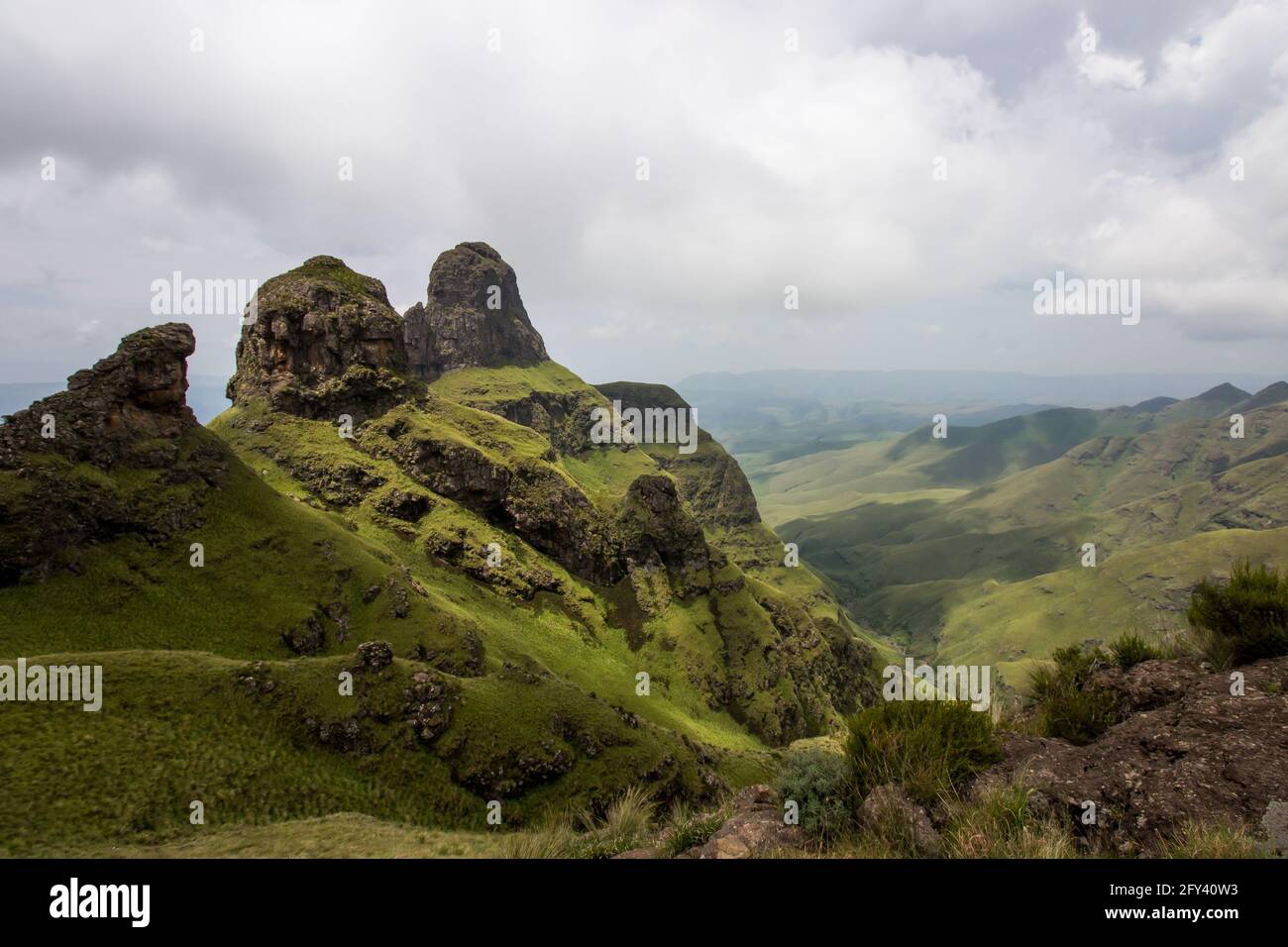 The Camel, a mountain in the Drakensberg mountains of South Africa, so ...