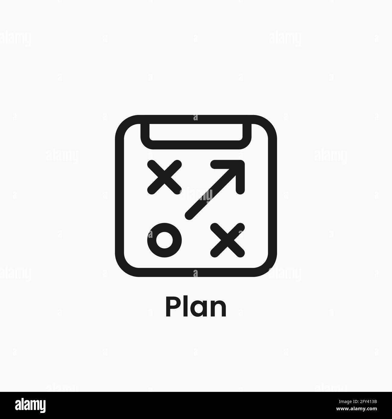 House plan simple flat Stock Vector Images - Alamy