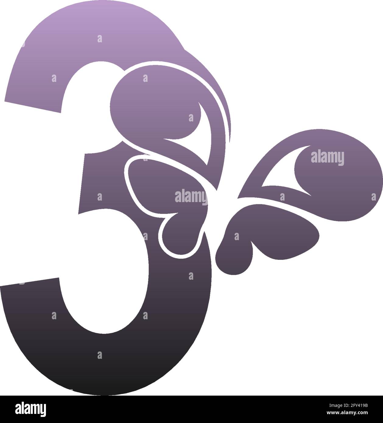 Butterfly 3 Stock Vector Images - Alamy