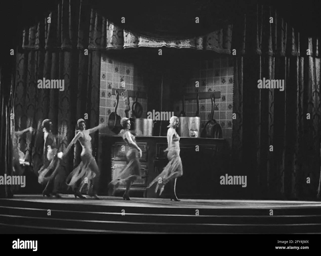 vintage Black Dancers Stock Photo - Alamy