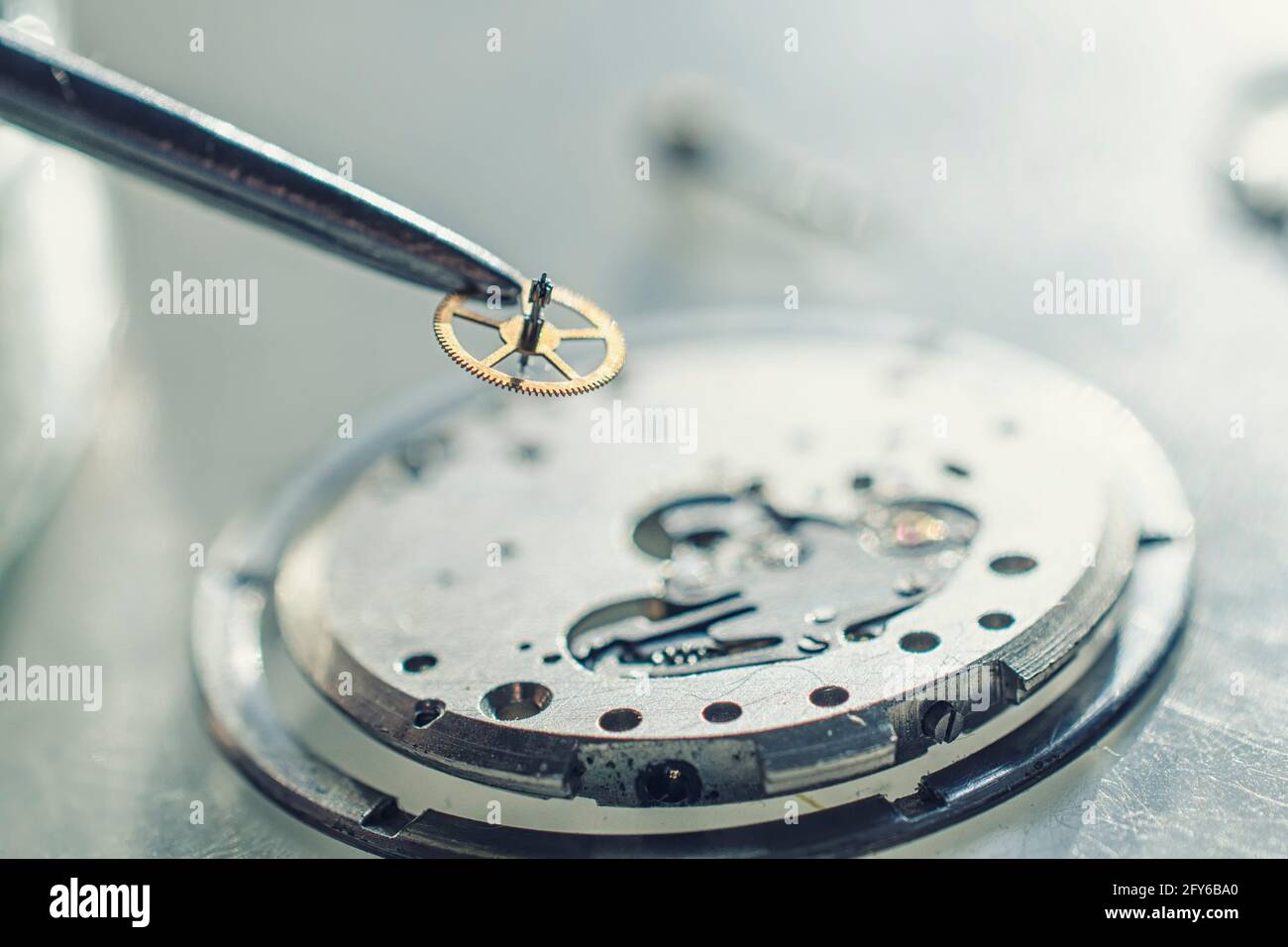 Disassembled clock hi-res stock photography and images - Alamy