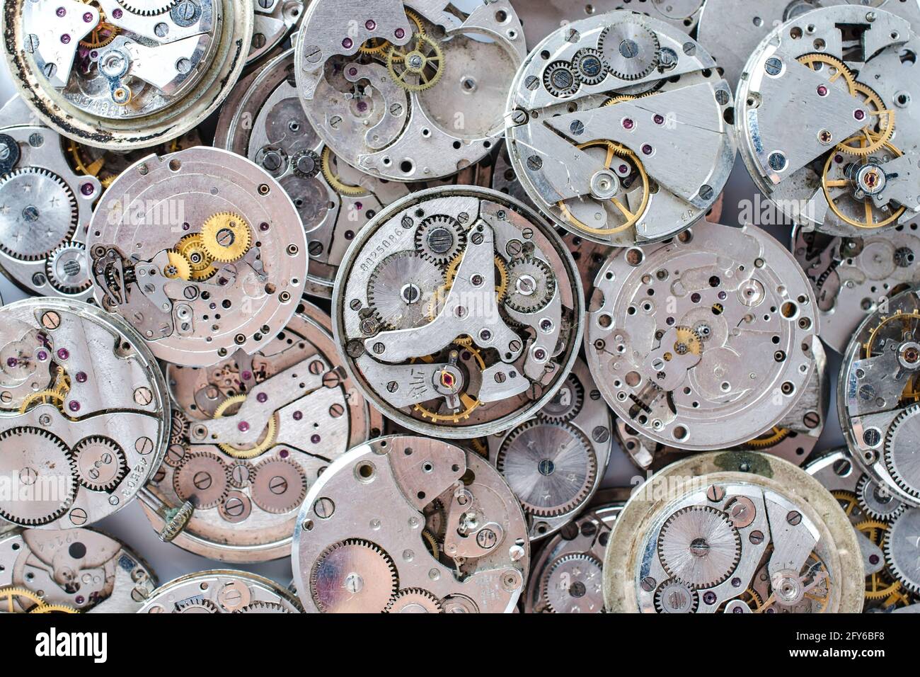 texture of watch movements Stock Photo - Alamy